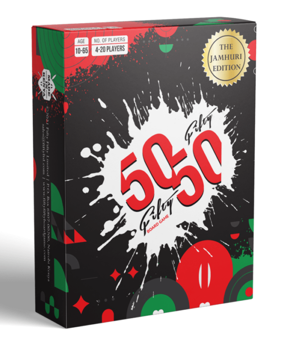 HOME - 50-50 Kenyan Board Game