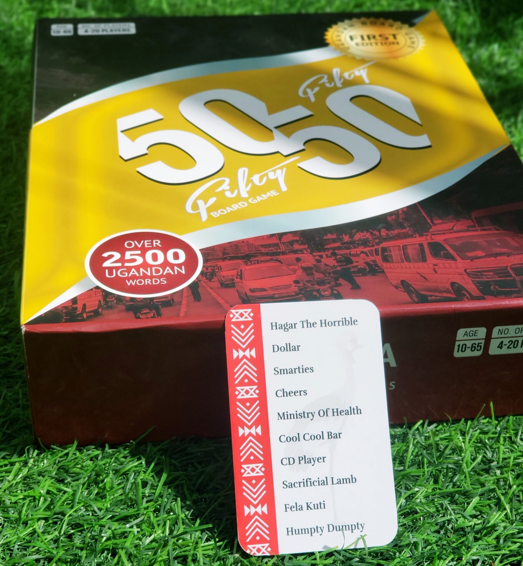 50-50: The Ugandan Board Game - 50-50 Kenyan Board Game